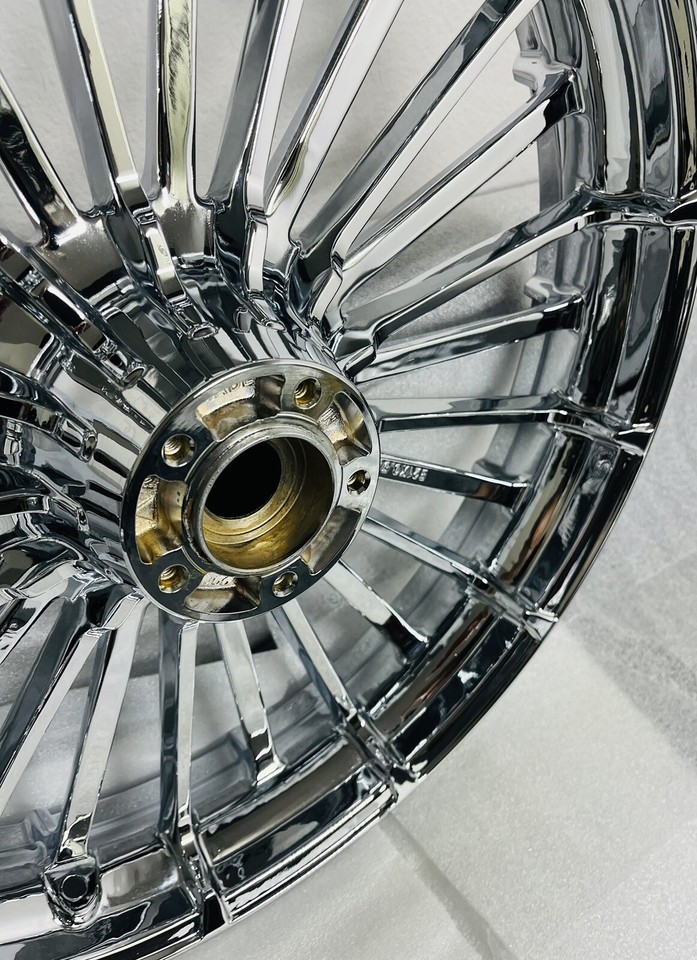 Harley 2023 -24 Breakout OEM Turbine II Wheels CUSTOM CHROME MAG RIMS ...