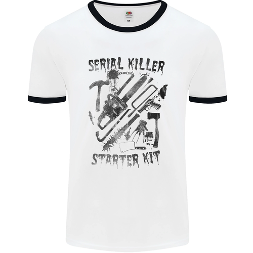 Serial Killer Starter Kit Halloween Mens Ringer T-Shirt | eBay