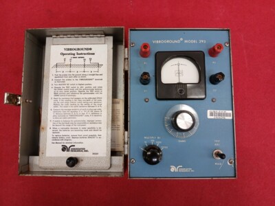 Associated Research Vibroground MODEL 293 Earth Resistance | eBay