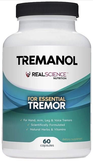Tremanol #1 Natural Aid Essential Tremor Relief Hand Arm Leg Voice ...