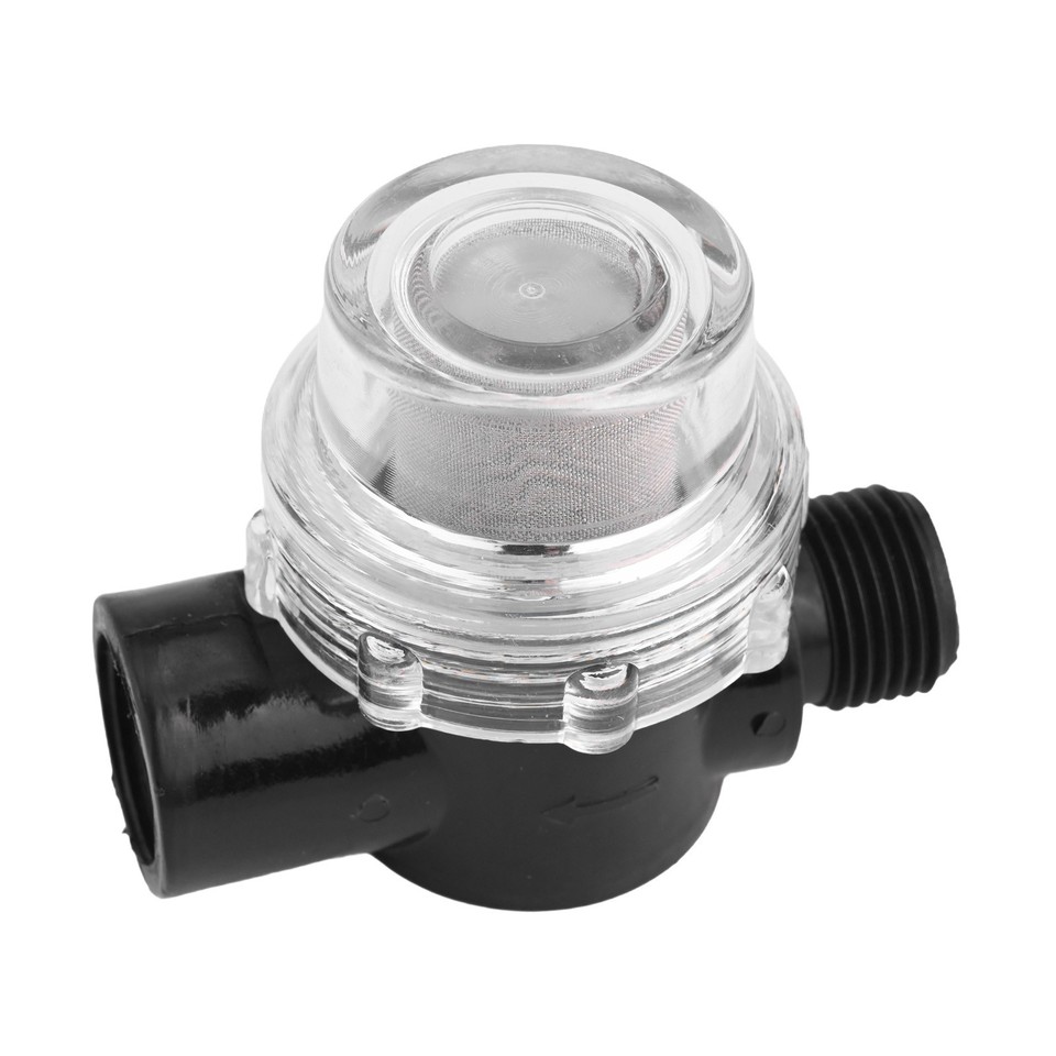 PVC Trailer Pump Filter Fresh Water Pump Strainer For RV Marine ...