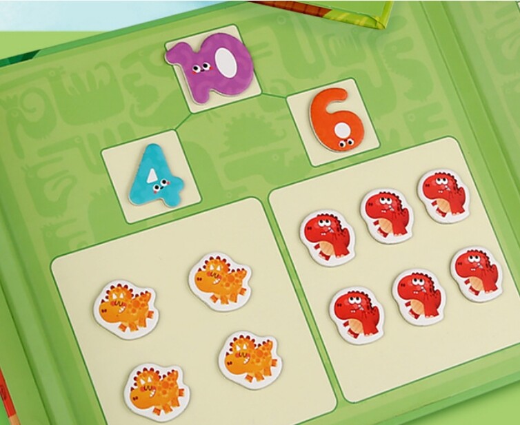 Children's magnetic digital decomposition operation early education ...