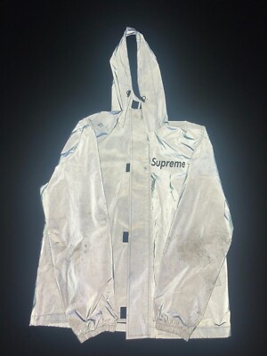 Supreme 3M Reflective Silver Jacket Size M | eBay