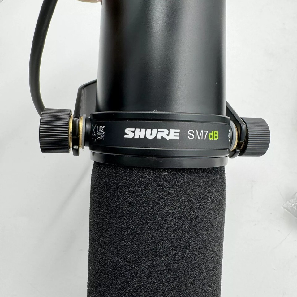 New Shure SM7dB Dynamic Microphone Built In Preamp Streaming Podcast ...