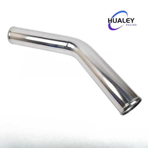 45 Degree OD 64mm 2.5" Aluminum Intercooler Intake Pipe Piping Tube ...