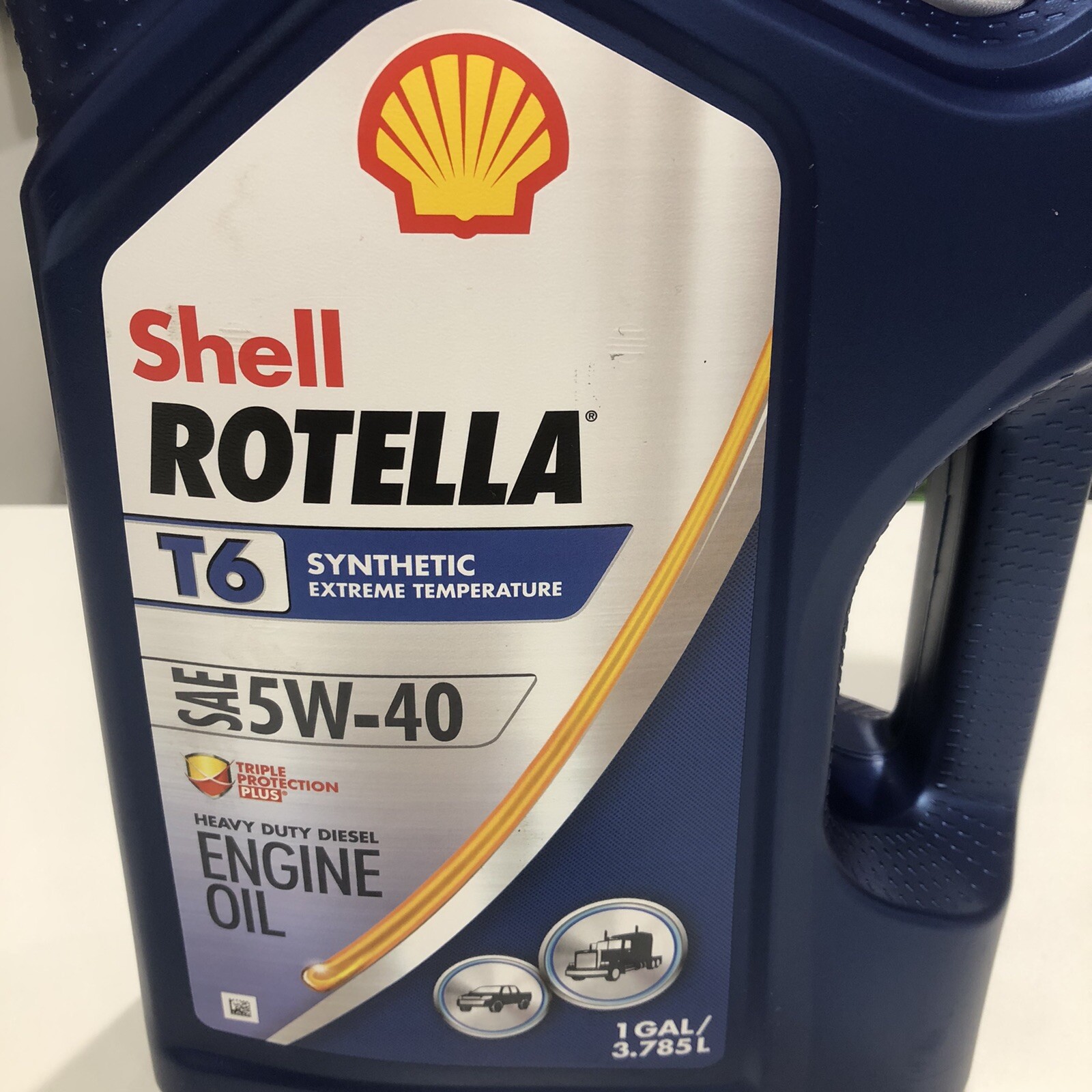 SHELL Rotella T6 - 5W-40 - Full Synthetic Heavy Duty - DIESEL Engine ...