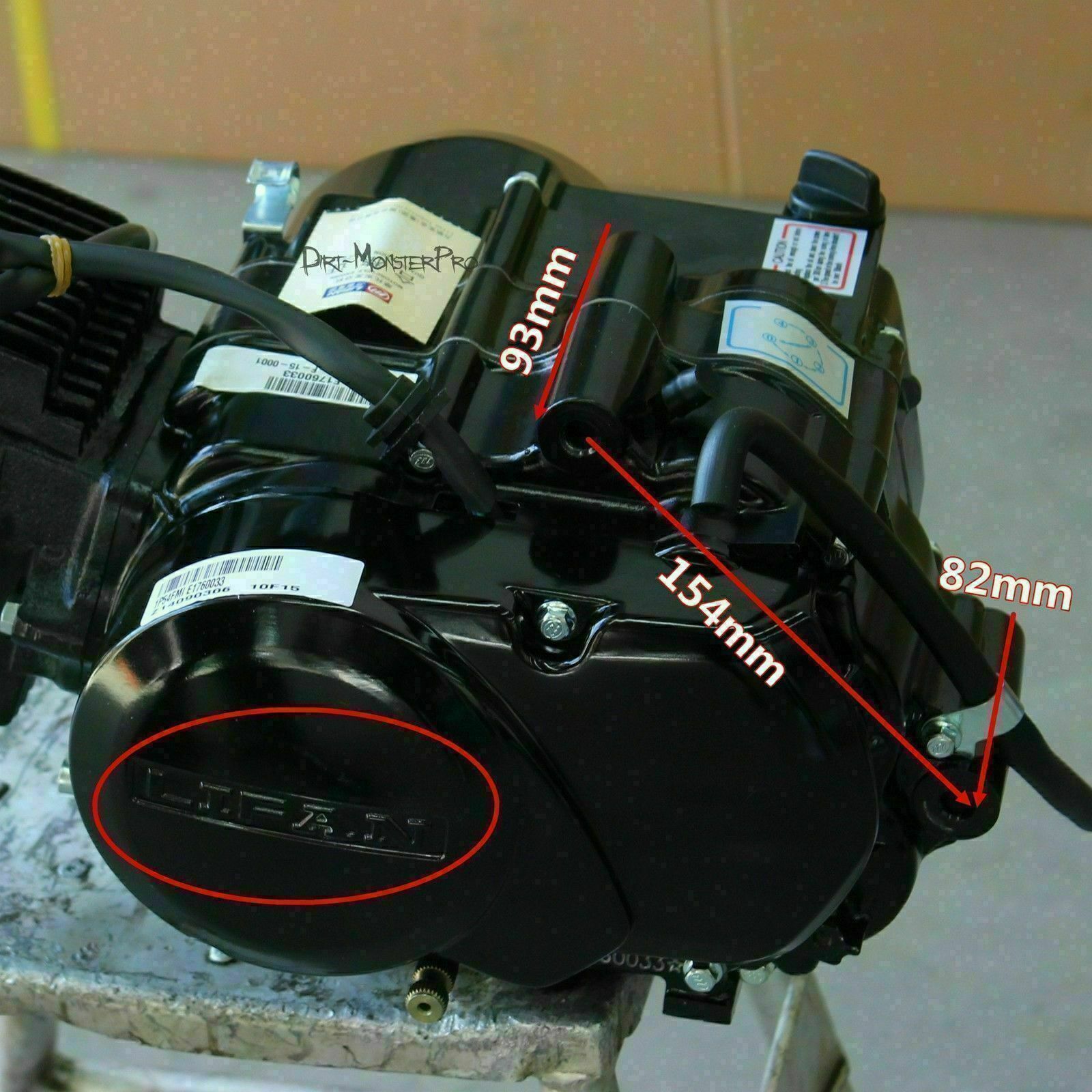 HONDA XR CRF 50 XR CRF 70 CT70 ST 125cc LIFAN Engine Wire Filter Carby ...