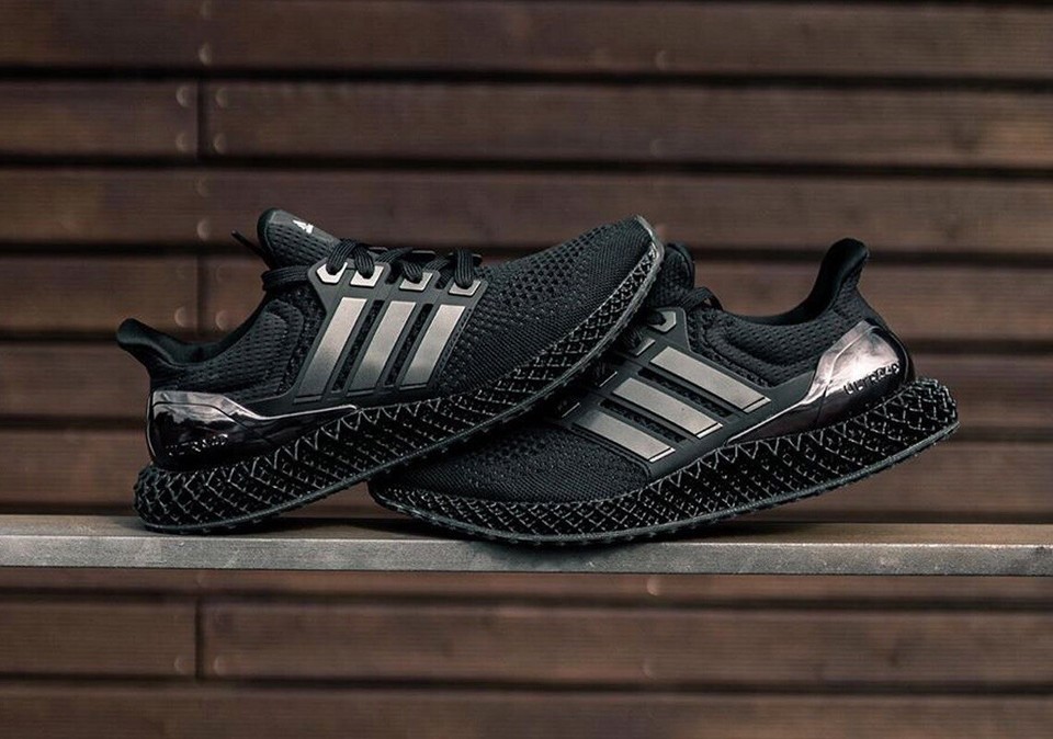Adidas ULTRA4D Ultra Boost 4D Sneaker Shoe Trainer FY4286 TRIPLE BLACK ...