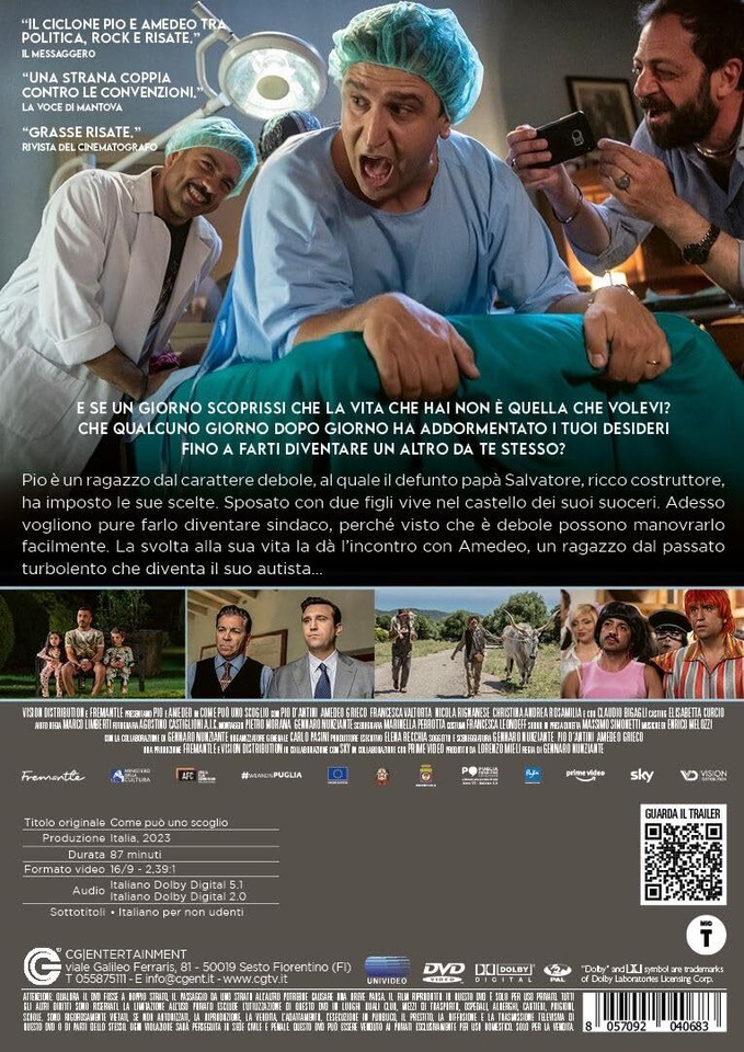 Come Puo' Uno Scoglio (DVD) Pio D'Antini Amedeo Grieco (UK IMPORT) | eBay