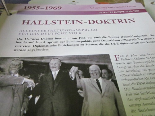 Geschichte Europas ab 1945 Hallstein Doktrin 1955-1969 | eBay.de