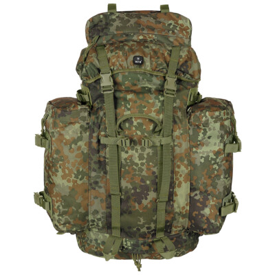 GERMAN ARMY RUCKSACK MILITARY MOUNTAIN BERGEN PATROL PACK BACKPACK 80L ...