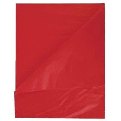 PREMIUM Red Tissue Paper Ream 750x500mm, 480 Sheets ACID FREE ...