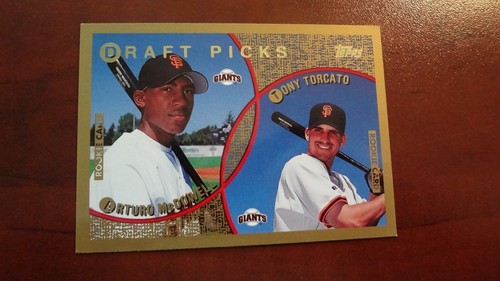 1999 TOPPS DRAFT PICKS # 214 ARTURO McDOWELL/TONY TORCATO BASEBALL CARD ...