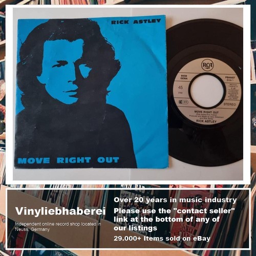 7" Single Rick Astley - Move right out Vinyl Germany | eBay