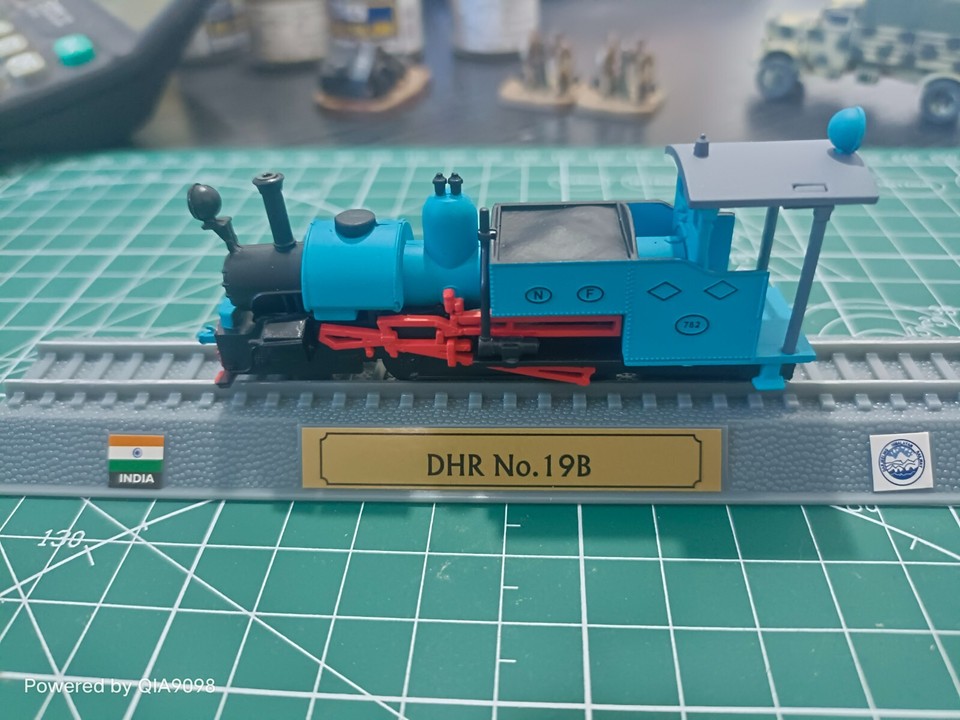 New Blue Darjeeling Himalayan Railway DHR No.19B Locomotive Train ...