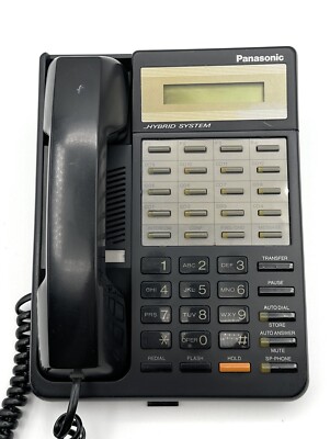 Panasonic KX-T7030 Black Speakerphone /Display Office Phone | eBay