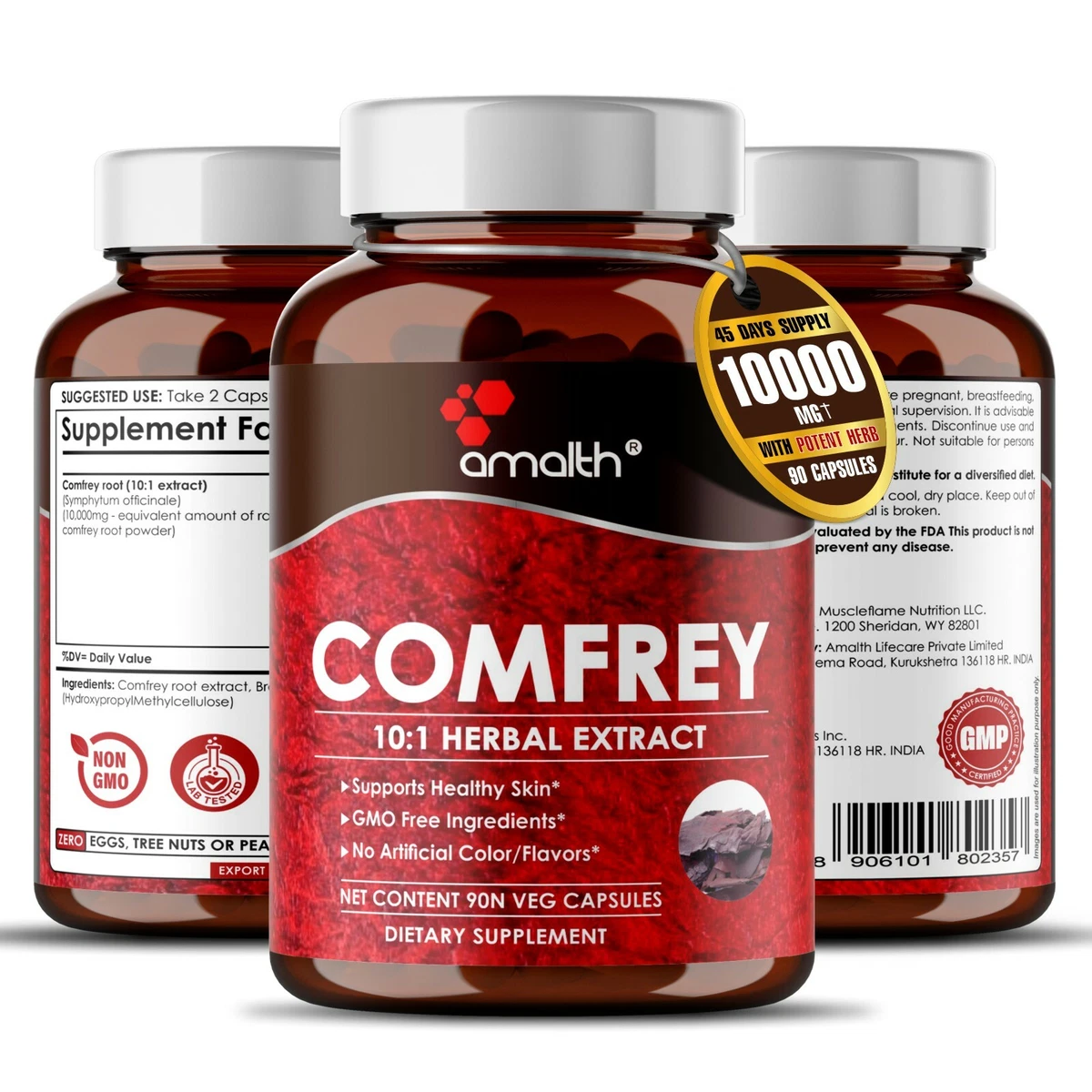 Comfrey Root Pills