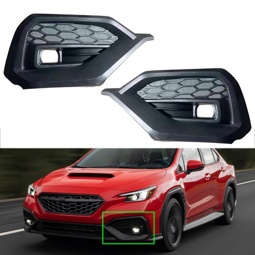 Pair Fog Lamp Cover Grill Bezel For Subaru WRX 2022-2023 57731VC230 ...