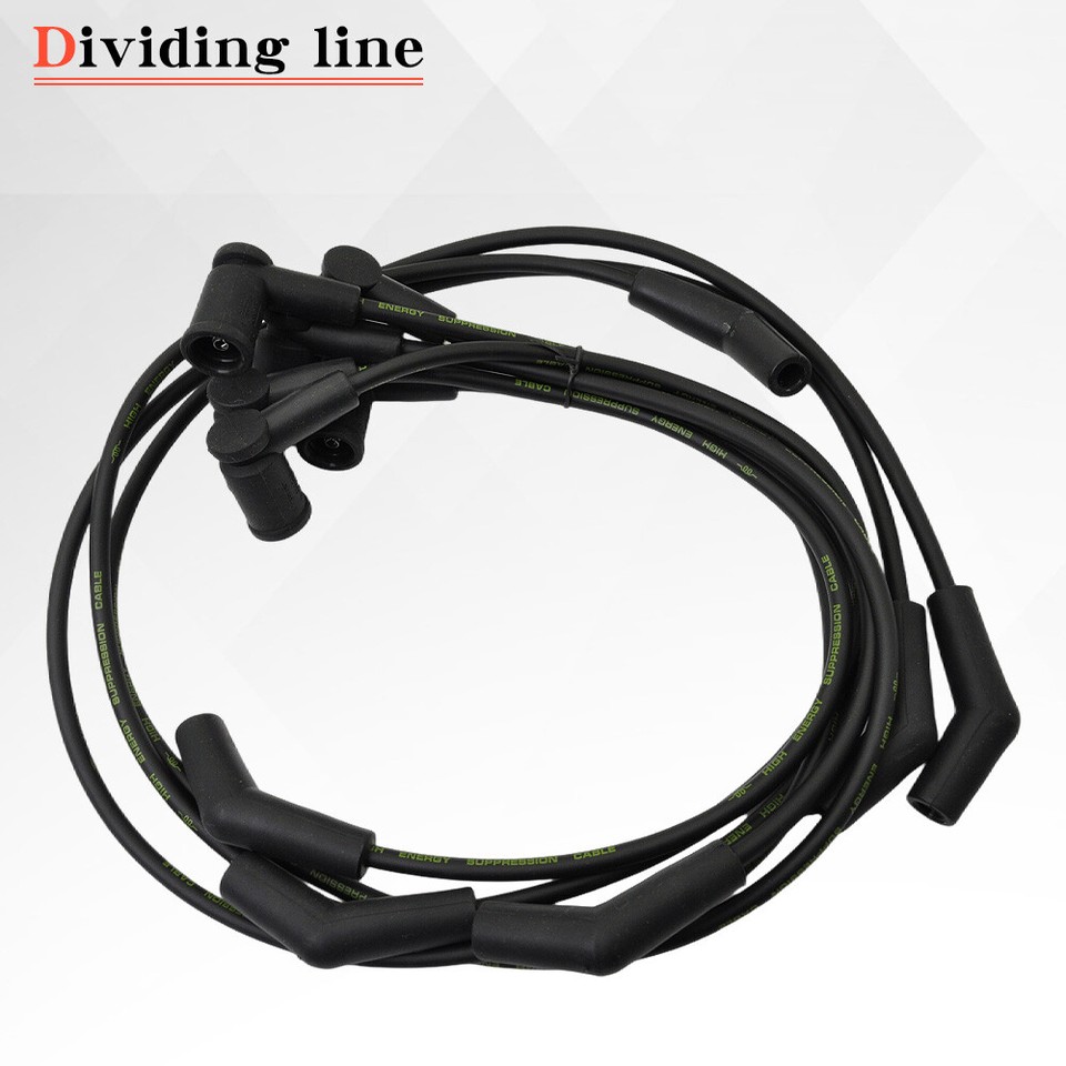 Wires + Spark plug + Ignition Coil For Ford F150 E150 Taurus Mazda ...