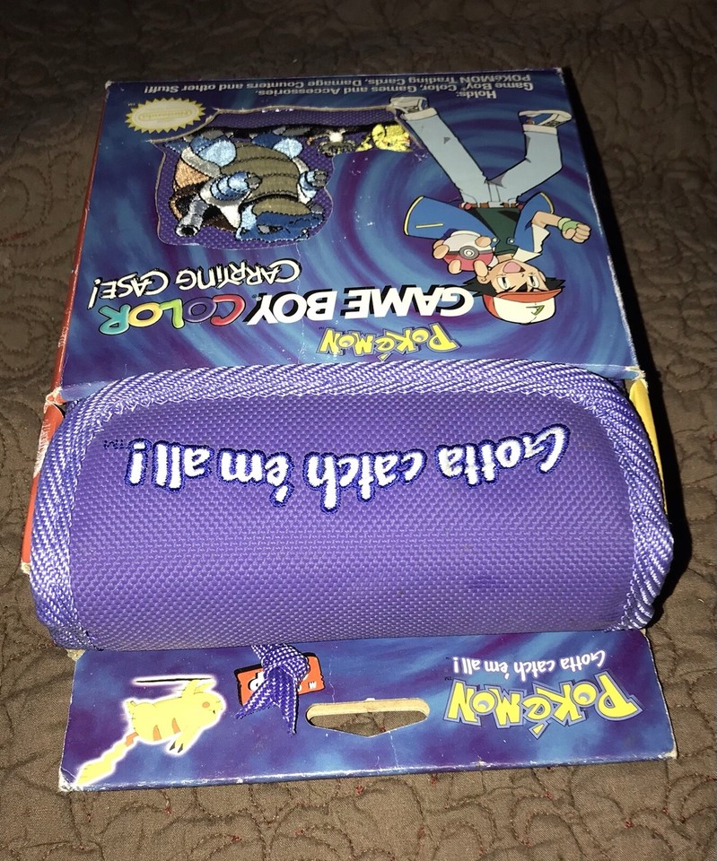 Pokemon Gameboy Color Carrying Case. Extremely Rare, New 1998-2000 | eBay