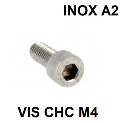 30 Vis CHC INOX A2 M4 x 10 mm DIN912 | eBay