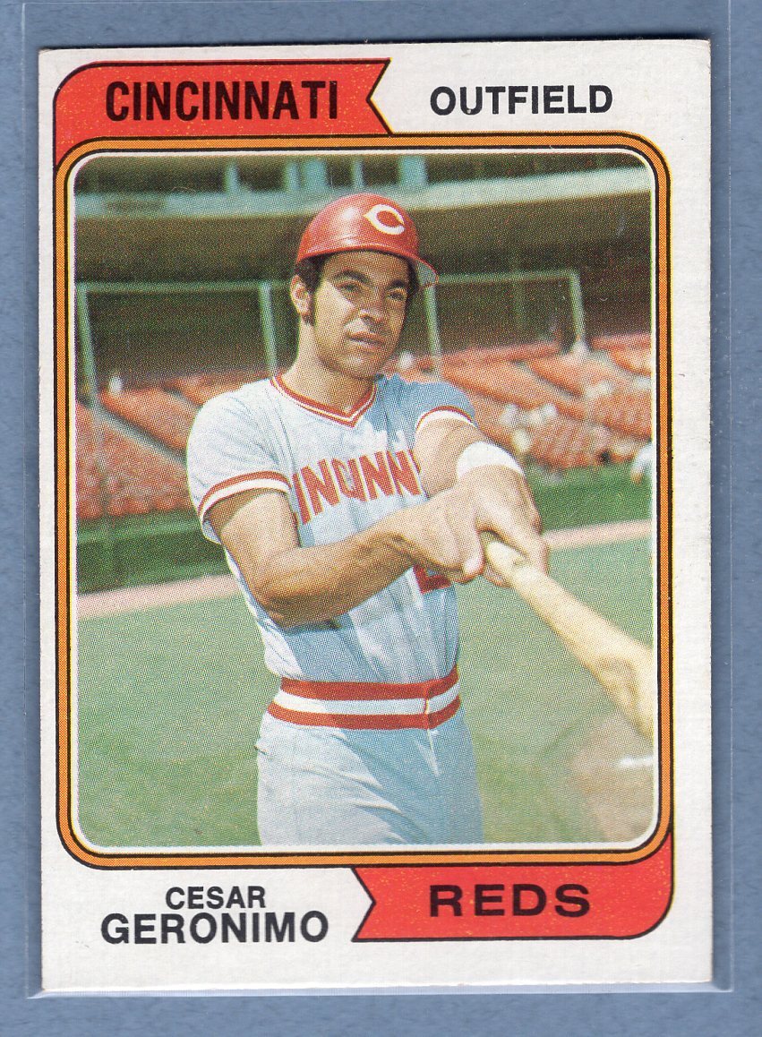 1974 Topps #181 Cesar Geronimo EX GO501 | eBay