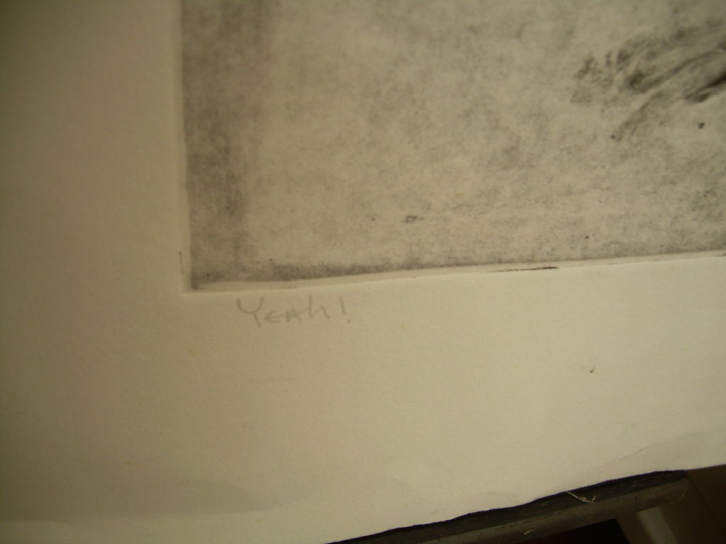 2 NICK MULLANEY 1994 Monotype SIGNED Nude Man Woman Pair in manner of ...