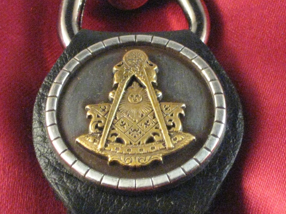 Handcrafted Key Chain To Match Our Vest Extenders "Masonic Past Master ...