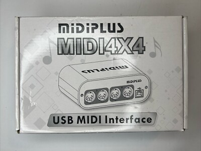 MIDI 4x4 USB MIDI interface Midiplus New | eBay