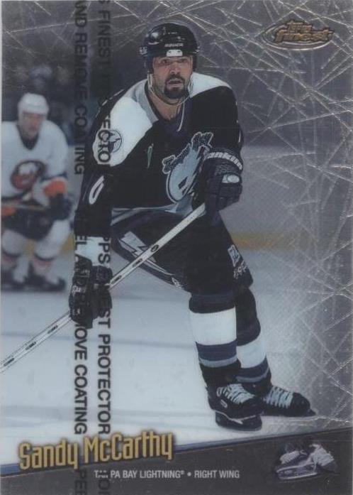 1998-99 Topps Finest - Sandy McCarthy #124 for sale online | eBay