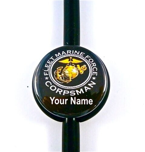 ID STETHOSCOPE NAME TAG FLEET NURSE RN EMT ER CNA MILITARY | eBay