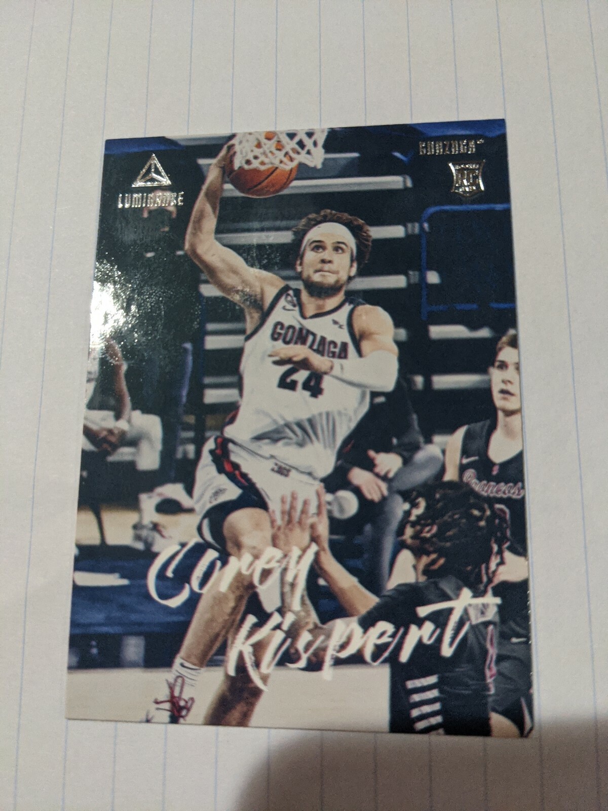 2021 Panini Chronicles Luminance COREY KISPERT RC #83 Washington ...