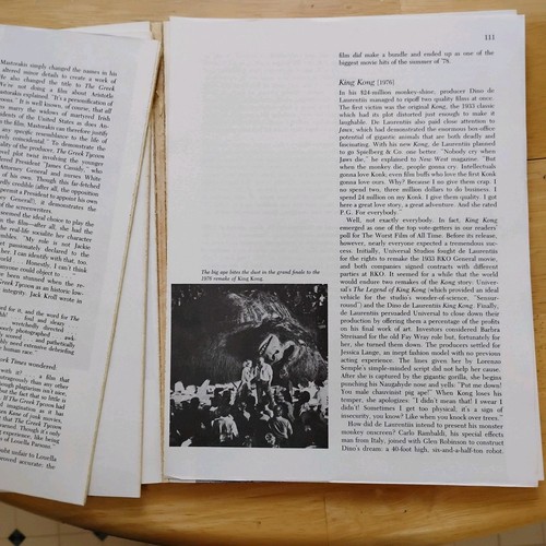Golden Turkey Awards PB Book by Harry & Michael Medved 1980 Worst of ...