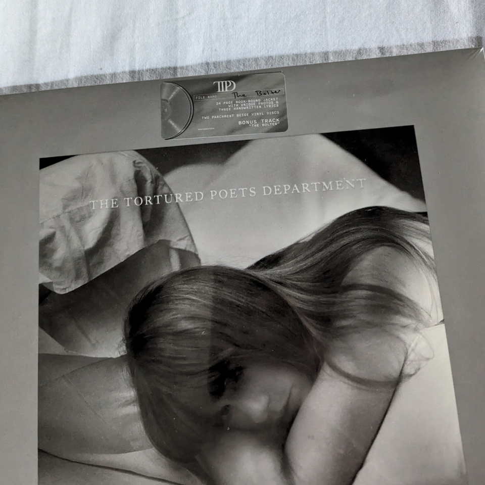 Taylor Swift The Tortured Poets Department Vinyl The Bolter Bonus TTPD ...