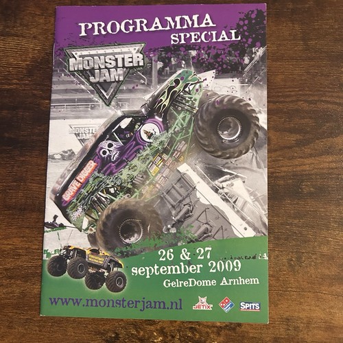 Monster Jam 2009 Program Special - 1st Ever Event Netherlands Mint | eBay