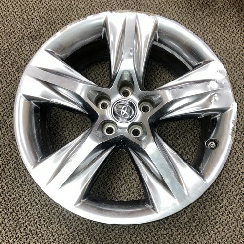 19" TOYOTA HIGHLANDER PLATINUM CLAD OEM ALLOY WHEEL RIM 19x7.5 2014 ...