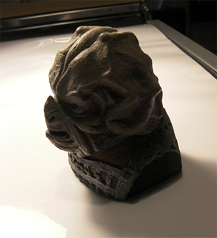 DOCTOR WHO Head up Display bust STYGGRON,KRAAL 'THE ANDROID INVASION ...