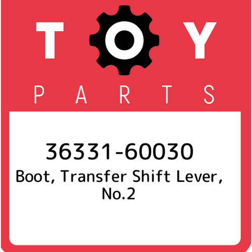 36331-60030 Toyota Boot, transfer shift lever, no.2 3633160030, New ...