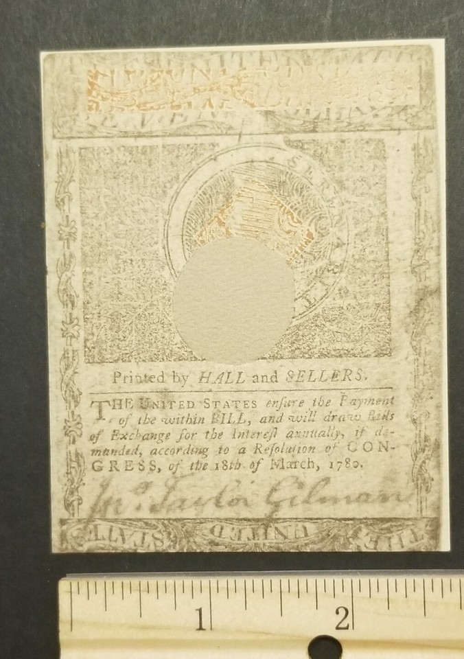 1780 NEW HAMPSHIRE COLONIAL CURRENCY Reproduction Facsimile z8316 | eBay