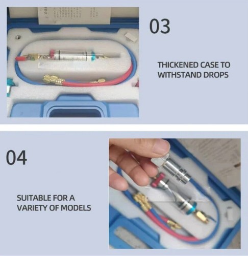 Automotive Air Conditioning Refrigerant Oil Analyzer Compressor Filter ...
