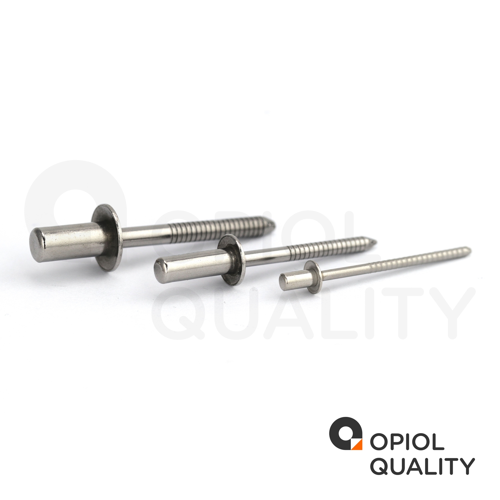 Ø 3,2 4 4,8 6,4 mm Blindnieten Edelstahl Flachkopf Nieten Popnieten ...