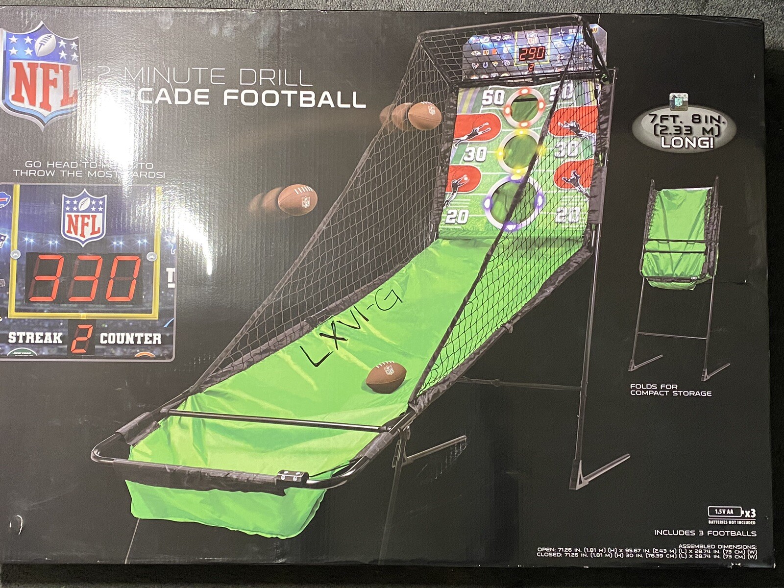 NFL 2 Minute Drill Arcade and Table Game for sale online | eBay