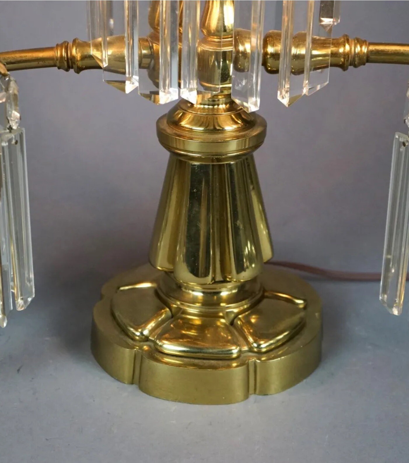 Antique Victorian Double Argand or Astral Table Lamp w Engraved Shades ...