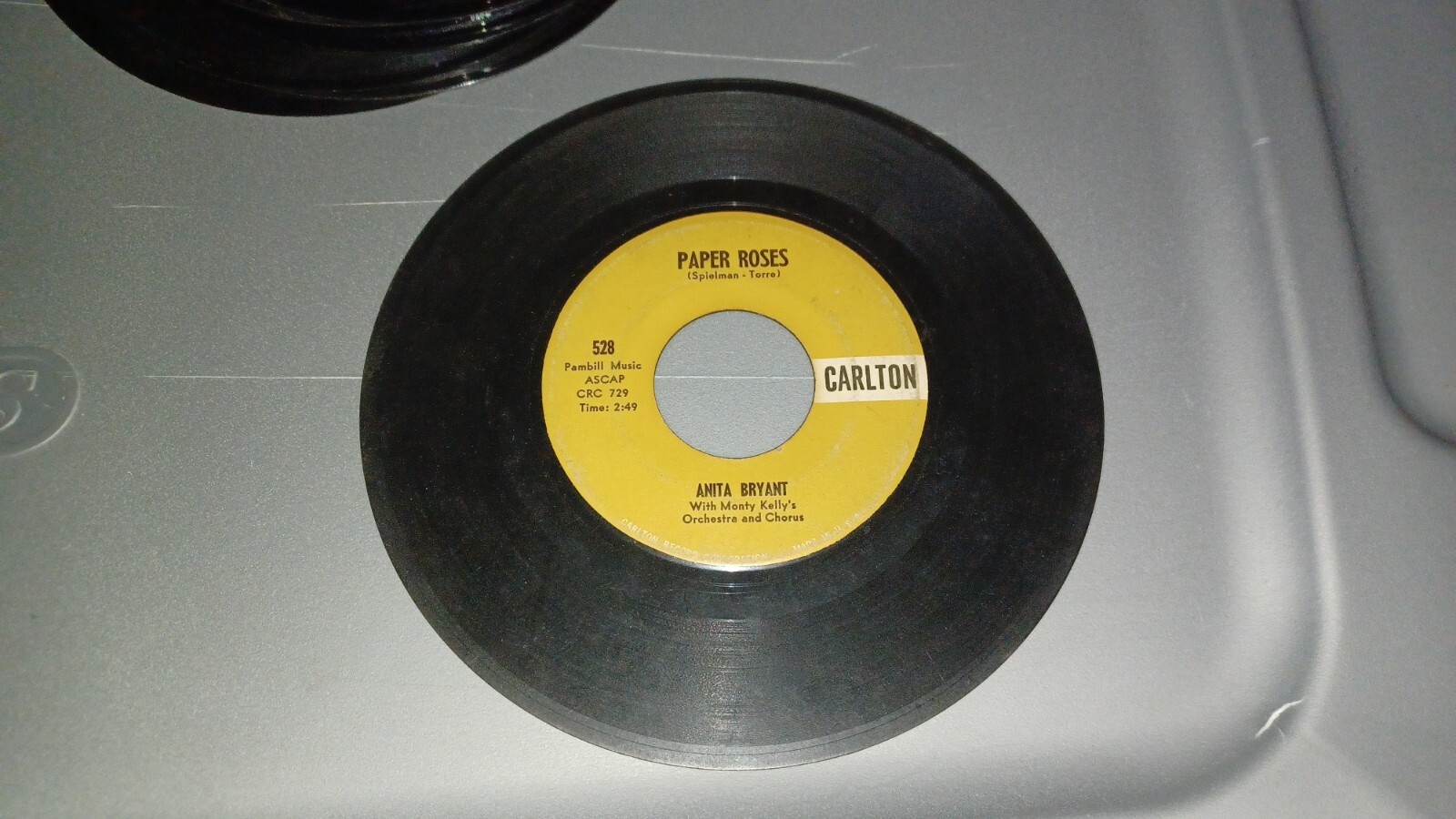 Anita Bryant ‎– Paper Roses / Mixed Emotions : 45rpm Record | eBay