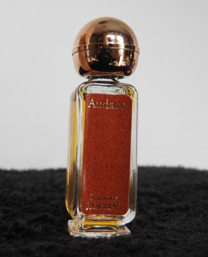 (2) Vintage Mini Bottles Rochas Audace Perfume Parfum Sample Bottle ...