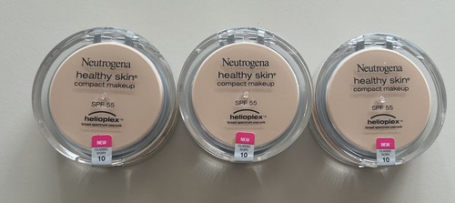 3 Neutrogena Healthy Skin Compact Foundation Makeup SPF 55 10 Classic ...