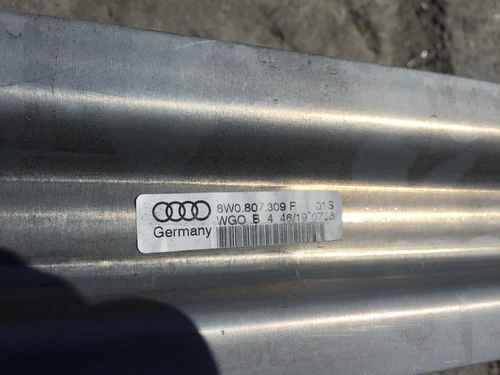 18-19 Audi A5 Quattro, S5 REAR Bumper Reinforcement Bar {8W0-807-309-F ...