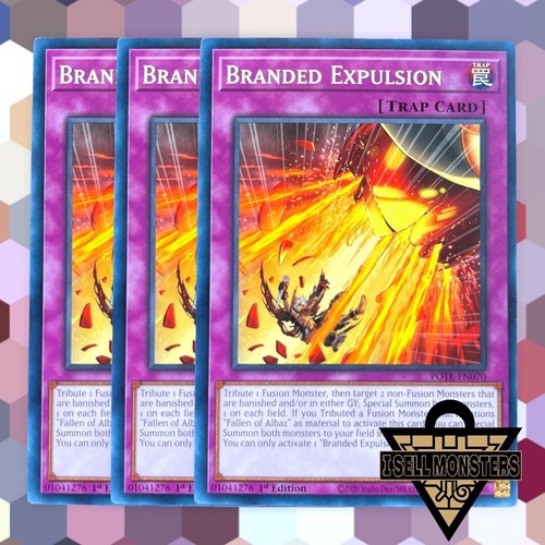 Yugioh! 3x Branded Expulsion POTE-EN070 Common 1st Yu-Gi-Oh! FAST SHIP x3 | eBay