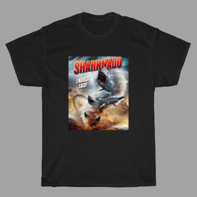 Sharknado Horror Science Fiction Movie Men's Black Size S to 3XL | eBay