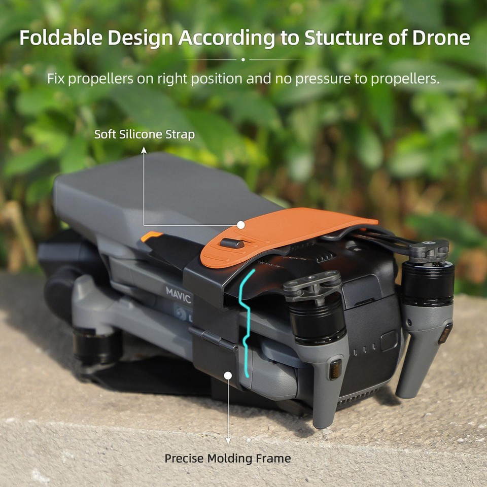 Foldable Soft Silicone Propeller Holder Strap For DJI Mavic 3/Mavic 3 ...